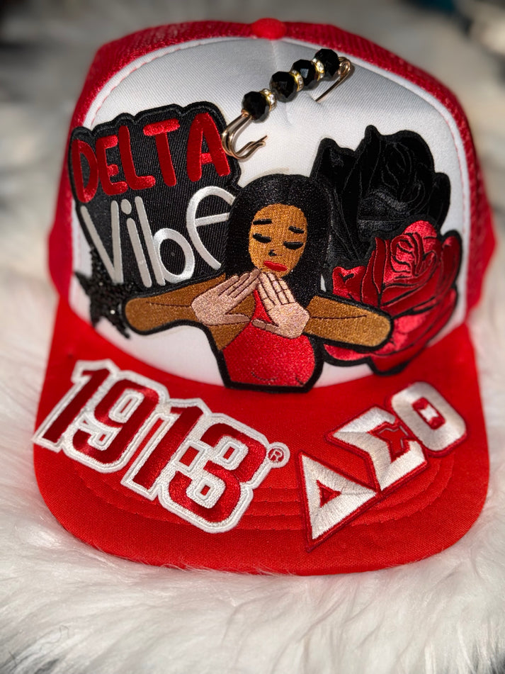 Delta Sigma Theta "Delta Vibe" Hat – Vinyl Gallery, LLC